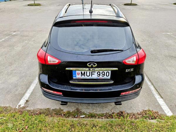 Melns Infiniti EX 35 2008 Šauļi, ar dzinēja tilpumu 3.50 L un nobraukumu 149 tūkst. km par 5380 €, foto 2 vietnē AUTOMOTO.COM.LV