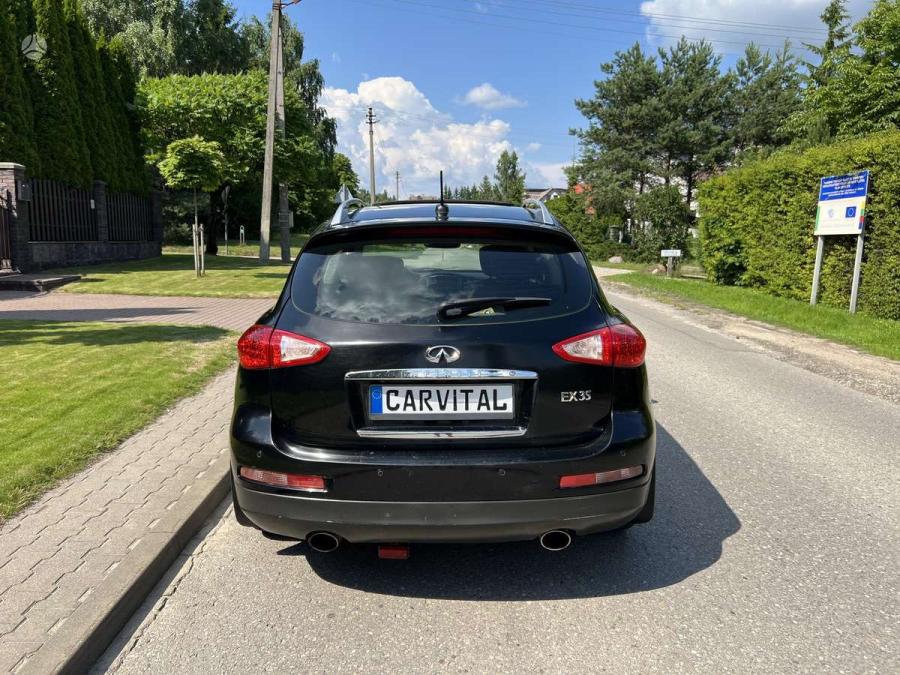Melns Infiniti EX 35 2008 Viļņa, ar dzinēja tilpumu 3.50 L un nobraukumu 97 tūkst. km par 3850 €, foto 8 vietnē AUTOMOTO.COM.LV
