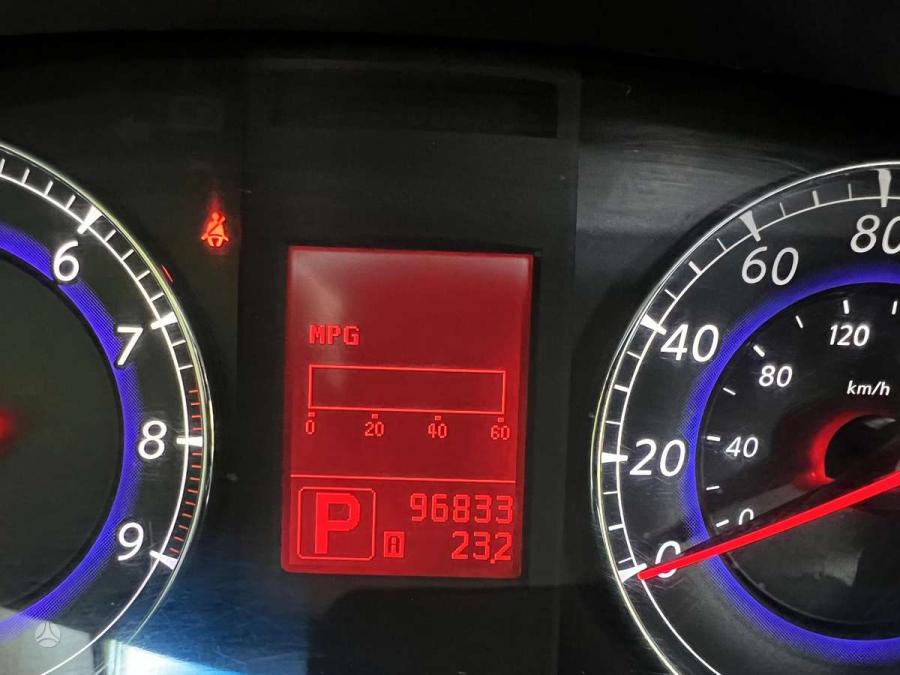 Melns Infiniti EX 35 2008 Viļņa, ar dzinēja tilpumu 3.50 L un nobraukumu 97 tūkst. km par 3850 €, foto 34 vietnē AUTOMOTO.COM.LV