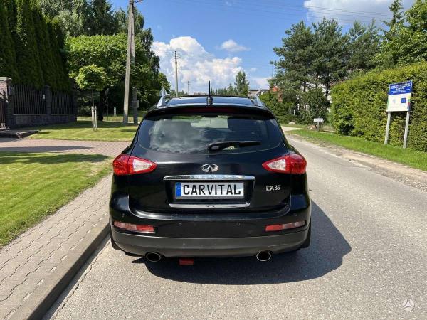 Инфинити EX 35 2008 в Вильнюс на AUTOMOTO.COM.LV Черный Инфинити EX 35 2008 в Вильнюс, объемом двигателя 3.50 л и пробегом 96 тыс. км за 3399 €, фото 8 на AUTOMOTO.COM.LV