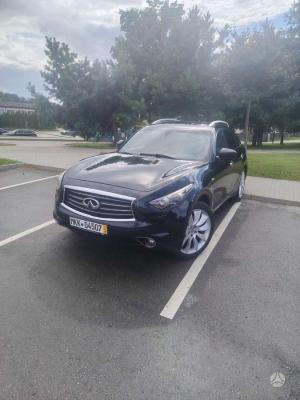 Black Infiniti fx-30 2013 in Druskininkai, with an engine capacity of 2.99 L and mileage of 230 thousand km for 10800 €, photo 8 on AUTOMOTO.COM.LV