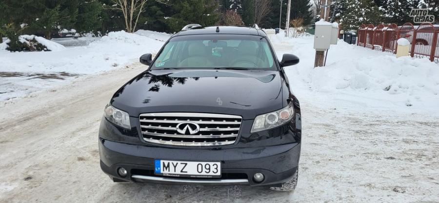 Melns Infiniti FX 35 2007 Klaipėda, ar dzinēja tilpumu 3.50 L un nobraukumu 250 tūkst. km par 4500 €, foto 3 vietnē AUTOMOTO.COM.LV
