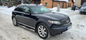 Black Infiniti FX 35 2007 in Klaipeda, with an engine capacity of 3.50 L and mileage of 250 thousand km for 4500 €, photo 2 on AUTOMOTO.COM.LV