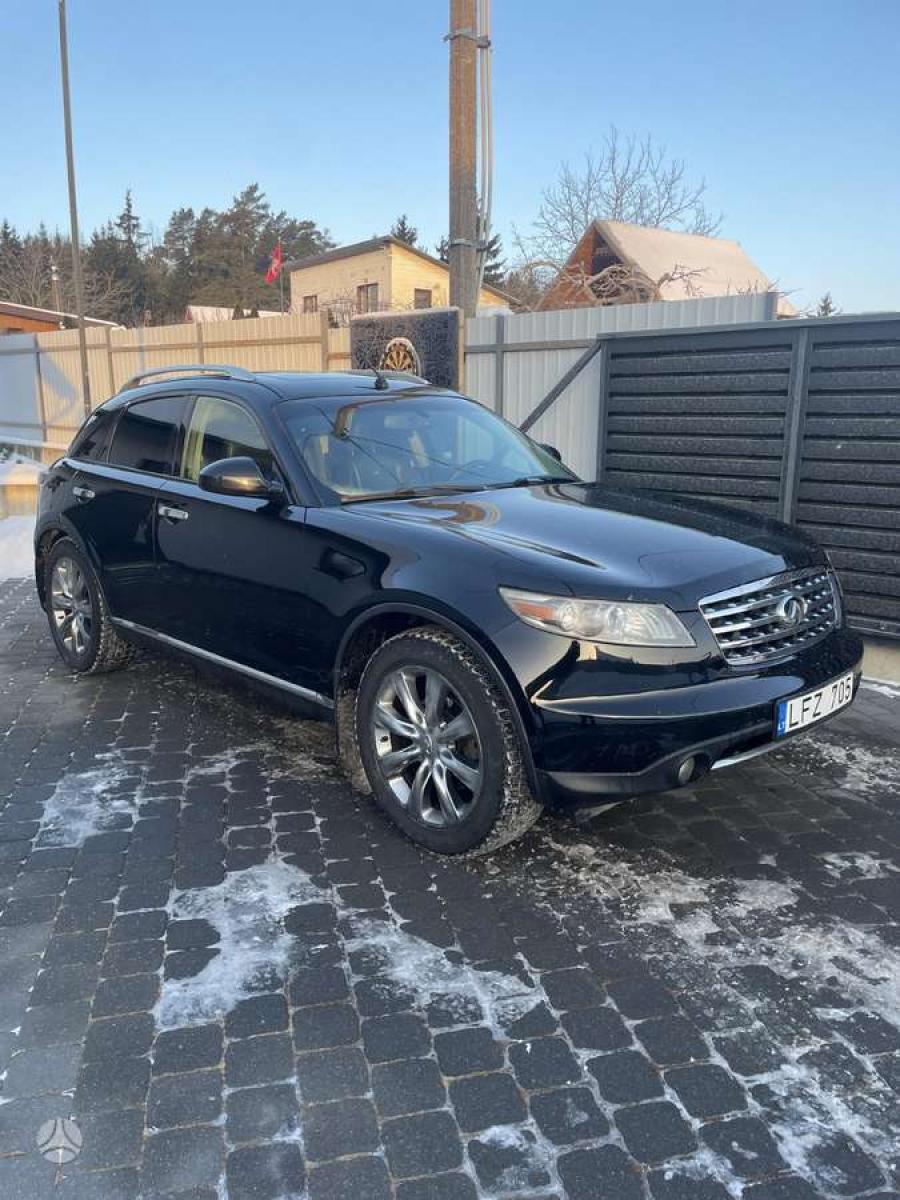 Melns Infiniti FX 35 2008 Kauņa, ar dzinēja tilpumu 3.50 L un nobraukumu 327 tūkst. km par 5400 €, foto 2 vietnē AUTOMOTO.COM.LV