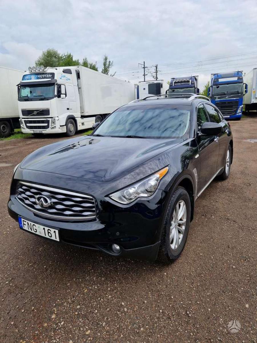 Melns Infiniti FX 35 2011 Viļņa, ar dzinēja tilpumu 3.50 L un nobraukumu 122 tūkst. km par 11900 €, foto 5 vietnē AUTOMOTO.COM.LV