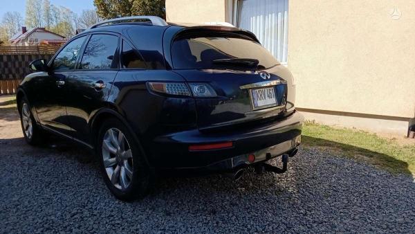 Zils Infiniti FX 35 2005 Viļņa, ar dzinēja tilpumu 3.50 L un nobraukumu 346 tūkst. km par 3700 €, foto 2 vietnē AUTOMOTO.COM.LV