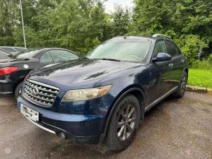 Zils Infiniti FX 35 2008 Viļņa, ar dzinēja tilpumu 3.50 L un nobraukumu 200 tūkst. km par 1699 €, foto  vietnē AUTOMOTO.COM.LV
