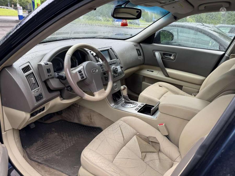 Zils Infiniti FX 35 2008 Viļņa, ar dzinēja tilpumu 3.50 L un nobraukumu 200 tūkst. km par 1699 €, foto 6 vietnē AUTOMOTO.COM.LV