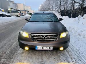 Brūns Infiniti FX 35 2007 Klaipėda, ar dzinēja tilpumu 3.50 L un nobraukumu 247 tūkst. km par 3800 €, foto 7 vietnē AUTOMOTO.COM.LV