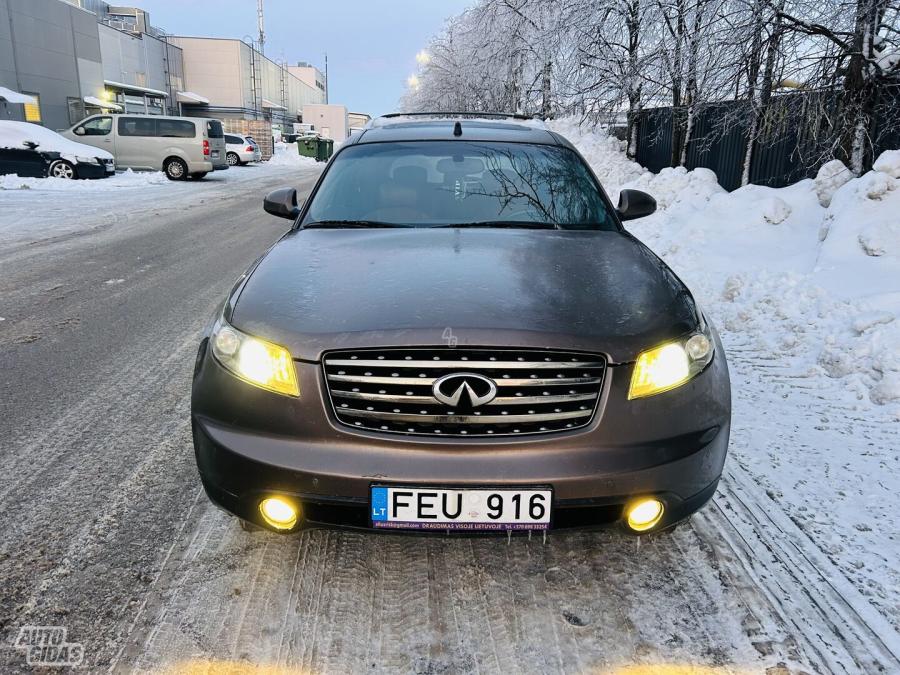 Brūns Infiniti FX 35 2007 Klaipėda, ar dzinēja tilpumu 3.50 L un nobraukumu 247 tūkst. km par 3800 €, foto 7 vietnē AUTOMOTO.COM.LV