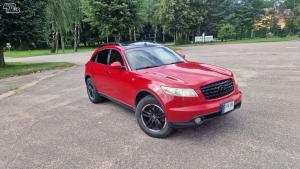 Infiniti FX 35 2002 in Silute, with an engine capacity of 3.50 L and mileage of 186 thousand km for 3300 €, photo 6 on AUTOMOTO.COM.LV