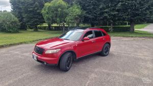 Infiniti FX 35 2002 in Silute, with an engine capacity of 3.50 L and mileage of 186 thousand km for 3300 €, photo 8 on AUTOMOTO.COM.LV