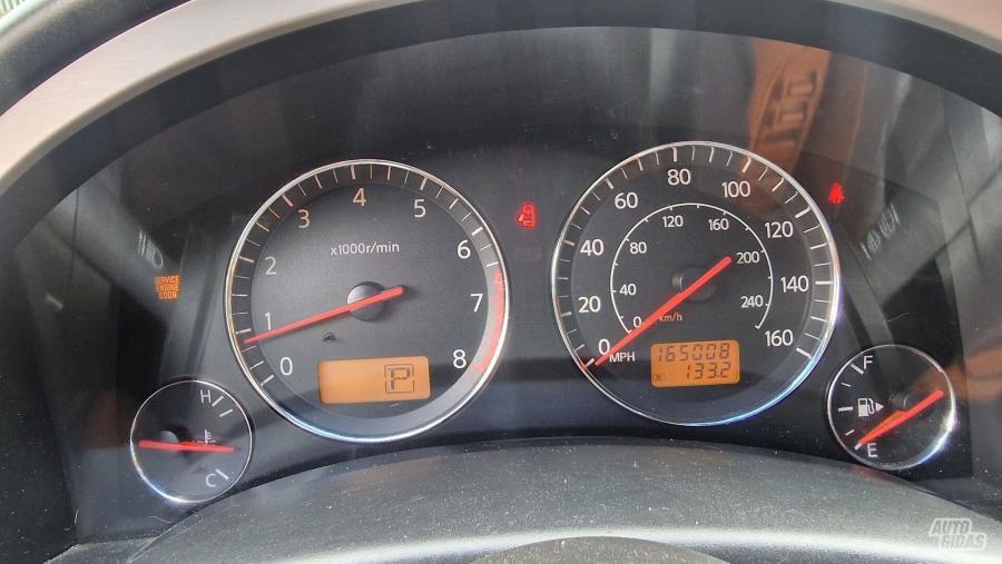 Infiniti FX 35 2002 in Silute, with an engine capacity of 3.50 L and mileage of 186 thousand km for 3300 €, photo 10 on AUTOMOTO.COM.LV