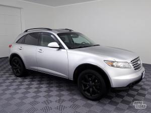 Pelēks Infiniti FX 35 2004 Tallina, ar dzinēja tilpumu 3.50 L un nobraukumu 173 tūkst. km par 1799 €, foto  vietnē AUTOMOTO.COM.LV
