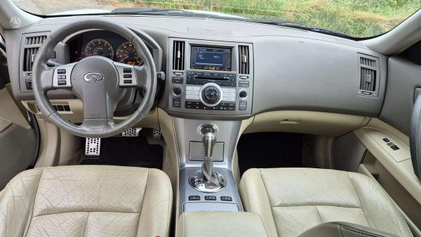 Balts Infiniti FX 35 2007 Kaišiadorys, ar dzinēja tilpumu 3.50 L un nobraukumu 128 tūkst. km par 6500 €, foto 10 vietnē AUTOMOTO.COM.LV