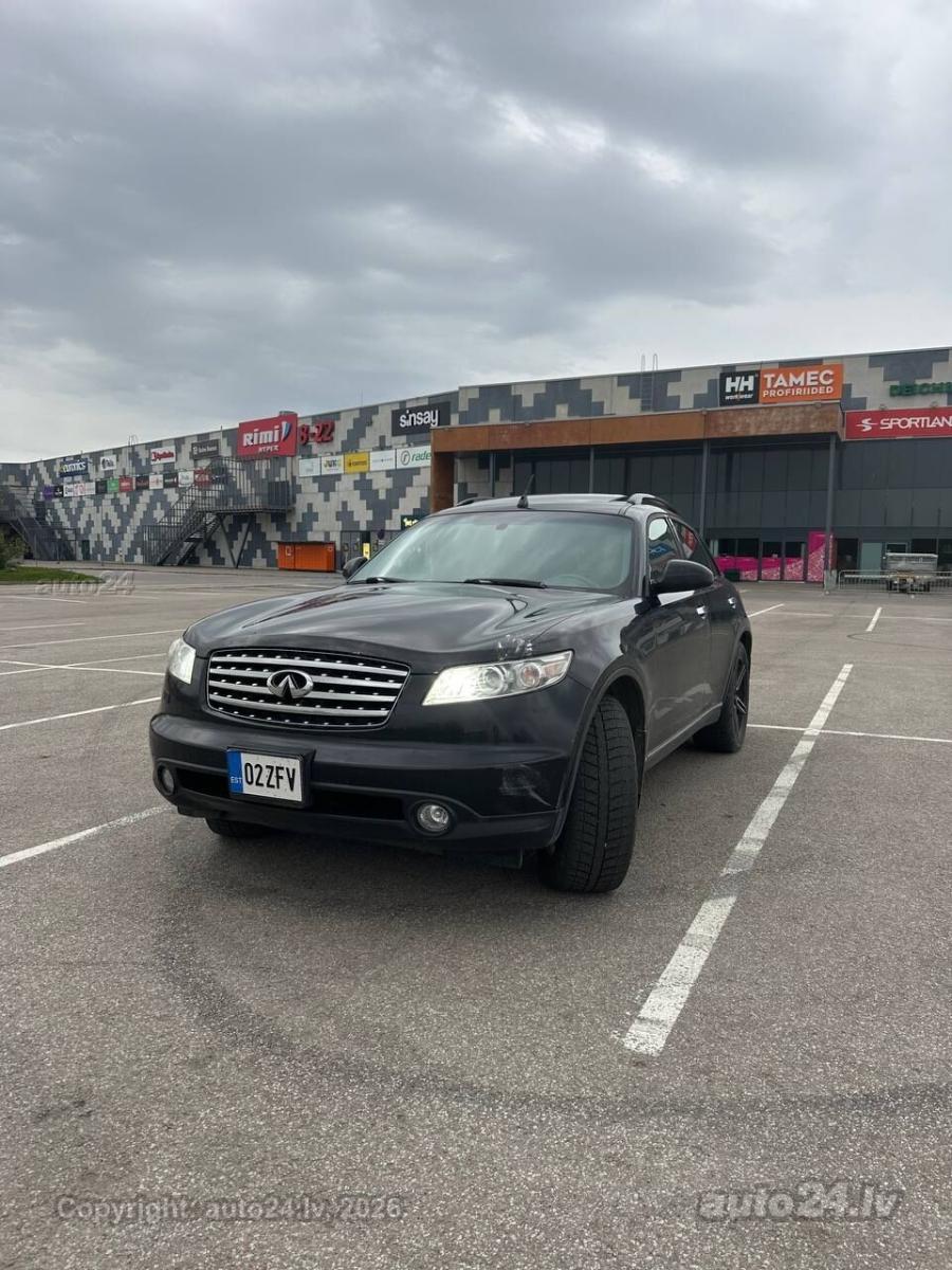 Melns Infiniti FX 2004 Mardu, ar dzinēja tilpumu 3.50 L un nobraukumu 356 tūkst. km par 3490 €, foto 4 vietnē AUTOMOTO.COM.LV