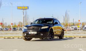 Melns Infiniti FX 2005 Rīga, ar dzinēja tilpumu 3.50 L un nobraukumu 240 tūkst. km par 2790 €, foto 5 vietnē AUTOMOTO.COM.LV