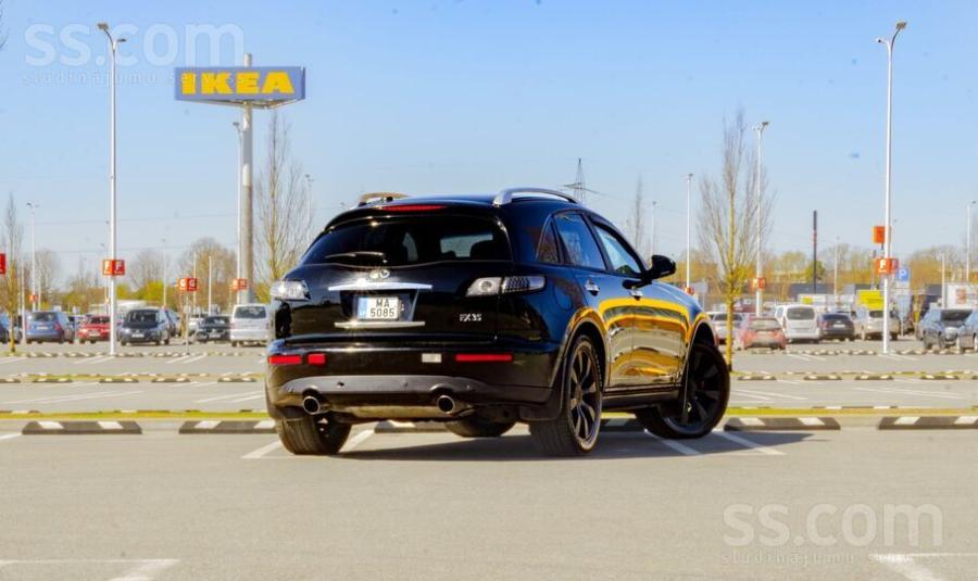 Melns Infiniti FX 2005 Rīga, ar dzinēja tilpumu 3.50 L un nobraukumu 240 tūkst. km par 2790 €, foto 7 vietnē AUTOMOTO.COM.LV