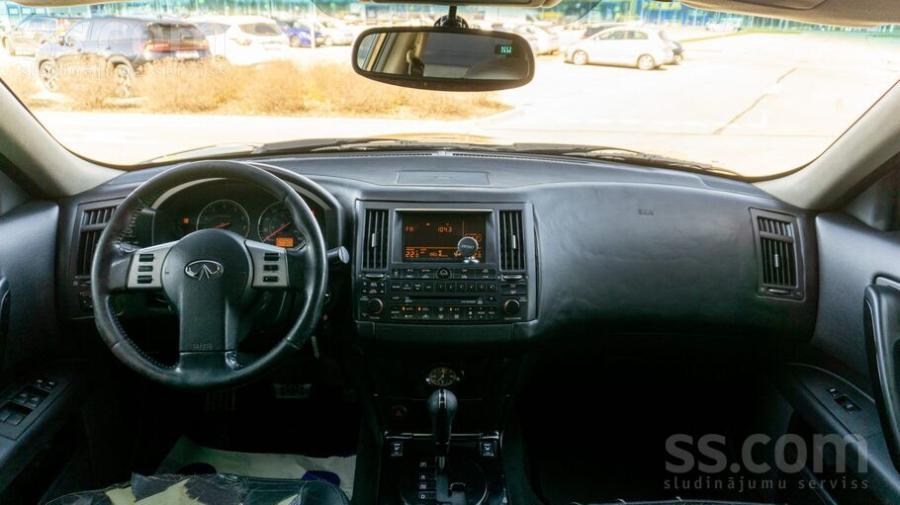 Melns Infiniti FX 2005 Rīga, ar dzinēja tilpumu 3.50 L un nobraukumu 240 tūkst. km par 2790 €, foto 13 vietnē AUTOMOTO.COM.LV