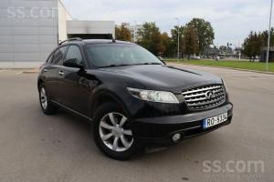 Melns Infiniti FX 2005 Rīga, ar dzinēja tilpumu 3.50 L un nobraukumu 155 tūkst. km par 3990 €, foto 3 vietnē AUTOMOTO.COM.LV