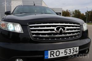 Melns Infiniti FX 2005 Rīga, ar dzinēja tilpumu 3.50 L un nobraukumu 155 tūkst. km par 3990 €, foto 4 vietnē AUTOMOTO.COM.LV