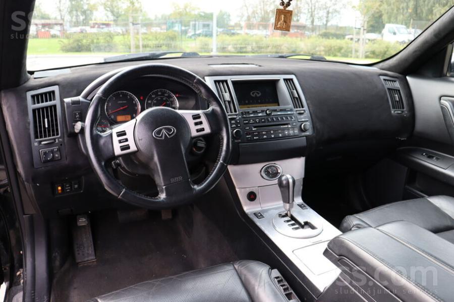 Melns Infiniti FX 2005 Rīga, ar dzinēja tilpumu 3.50 L un nobraukumu 155 tūkst. km par 3990 €, foto 7 vietnē AUTOMOTO.COM.LV