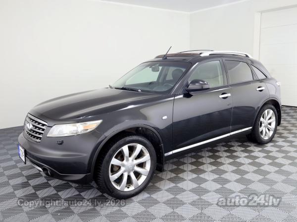 Infiniti FX 2006 in Tallinn on AUTOMOTO.COM.LV Black Infiniti FX 2006 in Tallinn, with an engine capacity of 3.50 L and mileage of 184 thousand km for 1499 €, photo 3 on AUTOMOTO.COM.LV