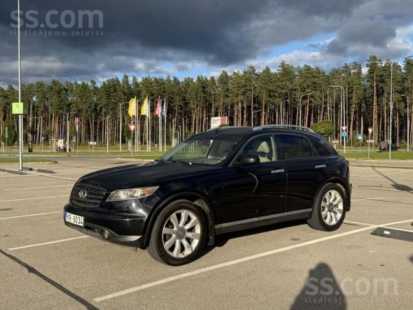 Melns Infiniti FX 2007 Rīga, ar dzinēja tilpumu 3.50 L un nobraukumu 175 tūkst. km par 2100 €, foto 5 vietnē AUTOMOTO.COM.LV