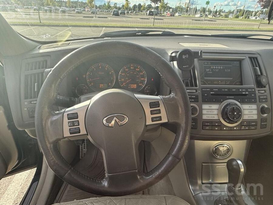 Melns Infiniti FX 2007 Rīga, ar dzinēja tilpumu 3.50 L un nobraukumu 175 tūkst. km par 2100 €, foto 9 vietnē AUTOMOTO.COM.LV