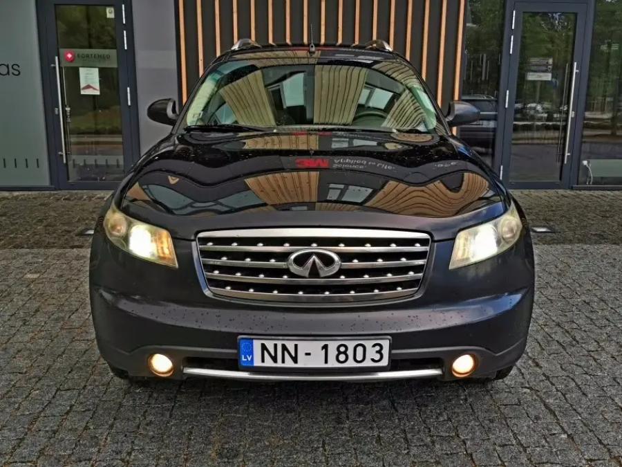 Melns Infiniti FX 2007 Rīga, ar dzinēja tilpumu 3.50 L un nobraukumu 116 tūkst. km par 5100 €, foto 3 vietnē AUTOMOTO.COM.LV
