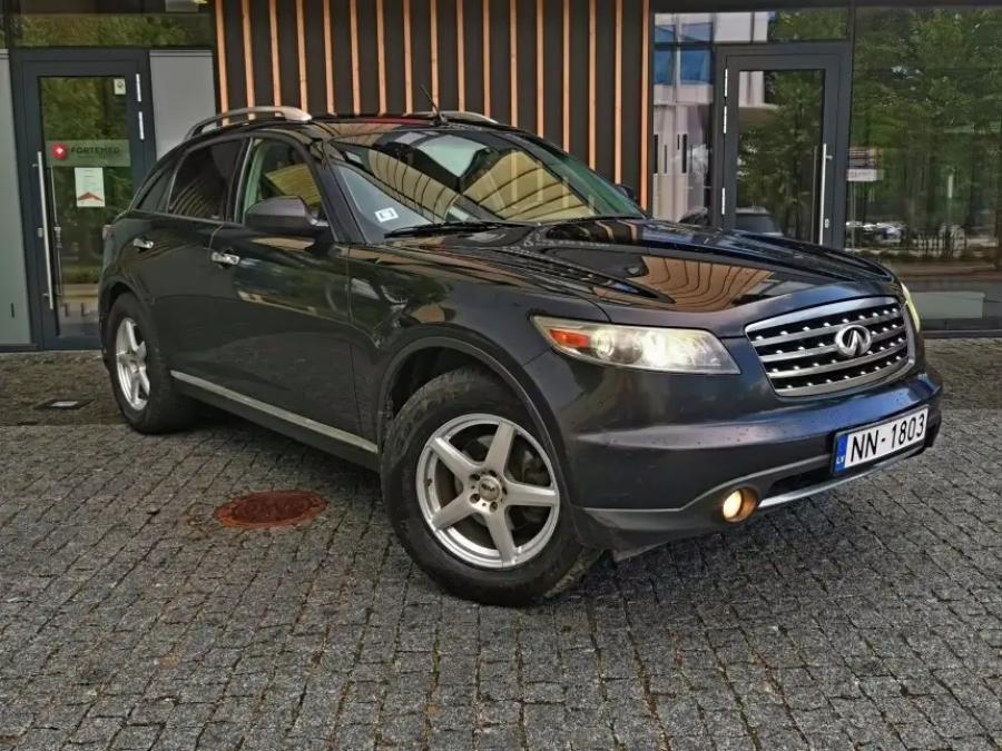 Melns Infiniti FX 2007 Rīga, ar dzinēja tilpumu 3.50 L un nobraukumu 116 tūkst. km par 5100 €, foto 4 vietnē AUTOMOTO.COM.LV