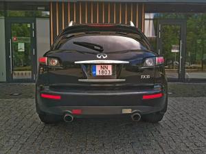 Melns Infiniti FX 2007 Rīga, ar dzinēja tilpumu 3.50 L un nobraukumu 116 tūkst. km par 5100 €, foto 8 vietnē AUTOMOTO.COM.LV