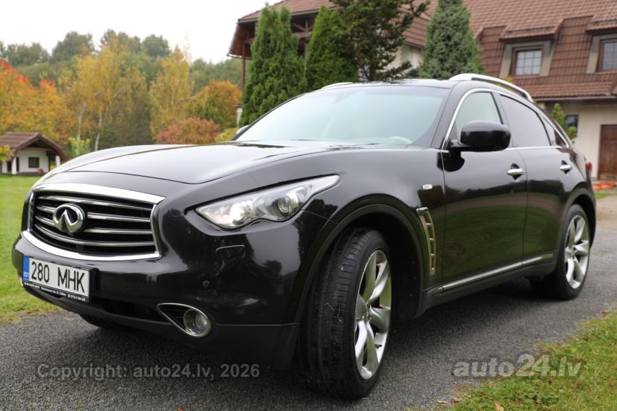 Black Infiniti FX 2012 in Tallinn, with an engine capacity of 3.70 L and mileage of 353 thousand km for 11999 €, photo 3 on AUTOMOTO.COM.LV