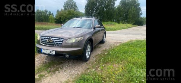 Brūns Infiniti FX 2003 Rīga, ar dzinēja tilpumu 3.50 L un nobraukumu 203 tūkst. km par 1750 €, foto 2 vietnē AUTOMOTO.COM.LV