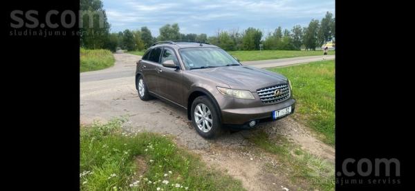 Brūns Infiniti FX 2003 Rīga, ar dzinēja tilpumu 3.50 L un nobraukumu 203 tūkst. km par 1750 €, foto 5 vietnē AUTOMOTO.COM.LV