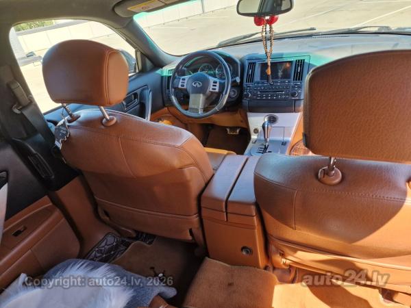 Brūns Infiniti FX 2003 Rīga, ar dzinēja tilpumu 3.50 L un nobraukumu 243 tūkst. km par 5400 €, foto 7 vietnē AUTOMOTO.COM.LV
