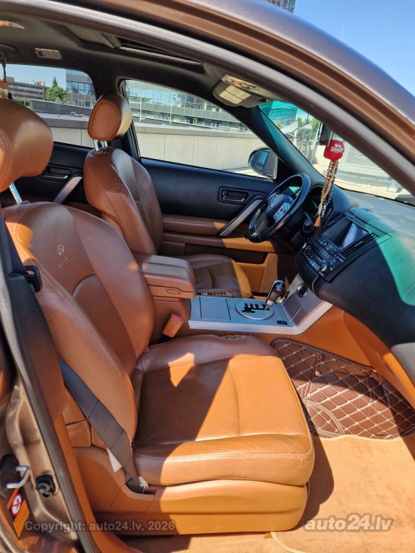 Brūns Infiniti FX 2003 Rīga, ar dzinēja tilpumu 3.50 L un nobraukumu 243 tūkst. km par 5400 €, foto 10 vietnē AUTOMOTO.COM.LV