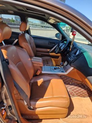Brown Infiniti FX 2003 in Riga, with an engine capacity of 3.50 L and mileage of 243 thousand km for 5400 €, photo 11 on AUTOMOTO.COM.LV