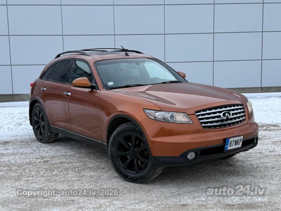 Brown Infiniti FX 2005 in Tartu, with an engine capacity of 3.50 L and mileage of 165 thousand km for 1700 €, photo 1 on AUTOMOTO.COM.LV