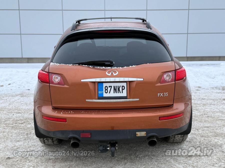 Brown Infiniti FX 2005 in Tartu, with an engine capacity of 3.50 L and mileage of 165 thousand km for 1700 €, photo 5 on AUTOMOTO.COM.LV