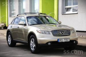 Brown Infiniti FX 2005 in Riga, with an engine capacity of 3.50 L and mileage of 72 thousand km for 3495 €, photo 5 on AUTOMOTO.COM.LV
