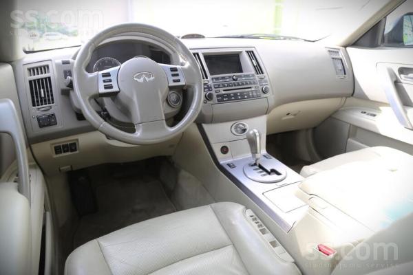 Brūns Infiniti FX 2005 Rīga, ar dzinēja tilpumu 3.50 L un nobraukumu 72 tūkst. km par 3495 €, foto 7 vietnē AUTOMOTO.COM.LV