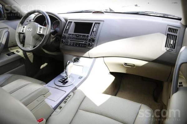 Brūns Infiniti FX 2005 Rīga, ar dzinēja tilpumu 3.50 L un nobraukumu 72 tūkst. km par 3495 €, foto 9 vietnē AUTOMOTO.COM.LV