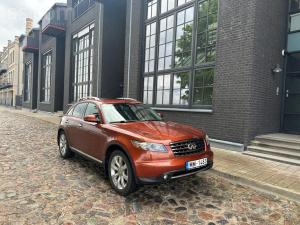 Brūns Infiniti FX 2007 Rīga, ar dzinēja tilpumu 3.50 L un nobraukumu 290 tūkst. km par 3350 €, foto  vietnē AUTOMOTO.COM.LV