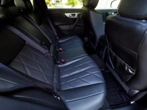 Brown Infiniti FX 2012 in Riga, with an engine capacity of 3.00 L and mileage of 227 thousand km for 14500 €, photo 14 on AUTOMOTO.COM.LV