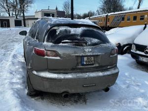 Infiniti FX 2004 in Riga, with an engine capacity of 3.50 L and mileage of 0 thousand km for 1000 €, photo 4 on AUTOMOTO.COM.LV