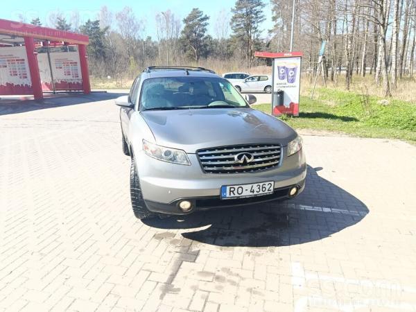 Infiniti FX 2005 in Riga, with an engine capacity of 3.50 L and mileage of 205 thousand km for 2500 €, photo 1 on AUTOMOTO.COM.LV