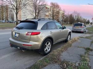 Infiniti FX 2005 in Riga, with an engine capacity of 3.50 L and mileage of 72 thousand km for 2500 €, photo 10 on AUTOMOTO.COM.LV