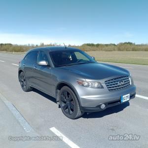 Pelēks Infiniti FX 2003 Tallina, ar dzinēja tilpumu 4.50 L un nobraukumu 160 tūkst. km par 3199 €, foto  vietnē AUTOMOTO.COM.LV