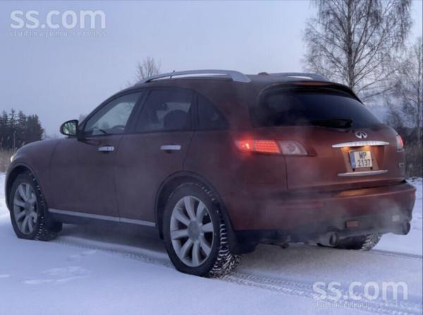 Oranžs Infiniti FX 2006 Ventspils, ar dzinēja tilpumu 3.50 L un nobraukumu 187 tūkst. km par 2200 €, foto 6 vietnē AUTOMOTO.COM.LV